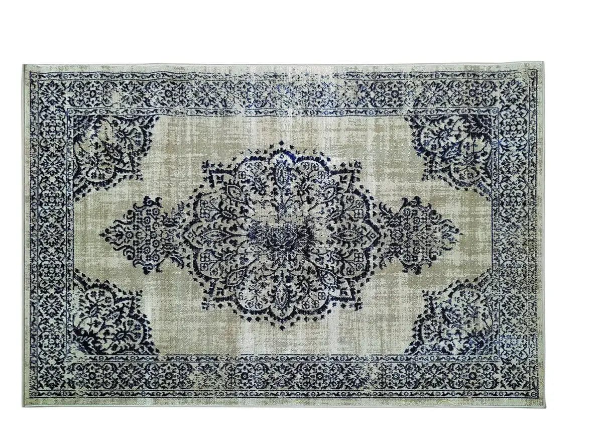 Saville Grey Blue — Woven Rugs