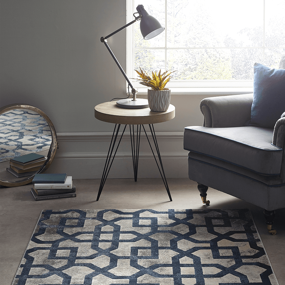 Origins Avanti Grey/Blue — Woven Rugs