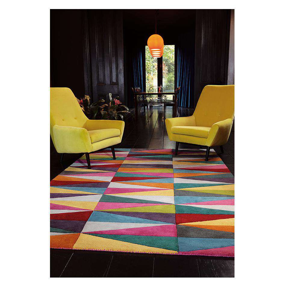 Funk 08 Triangles Rug — Woven Rugs